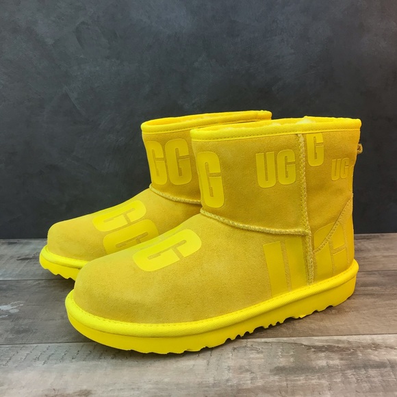 UGG | Shoes | Ugg Classic Mini Scatter Graphic Boot | Poshmark